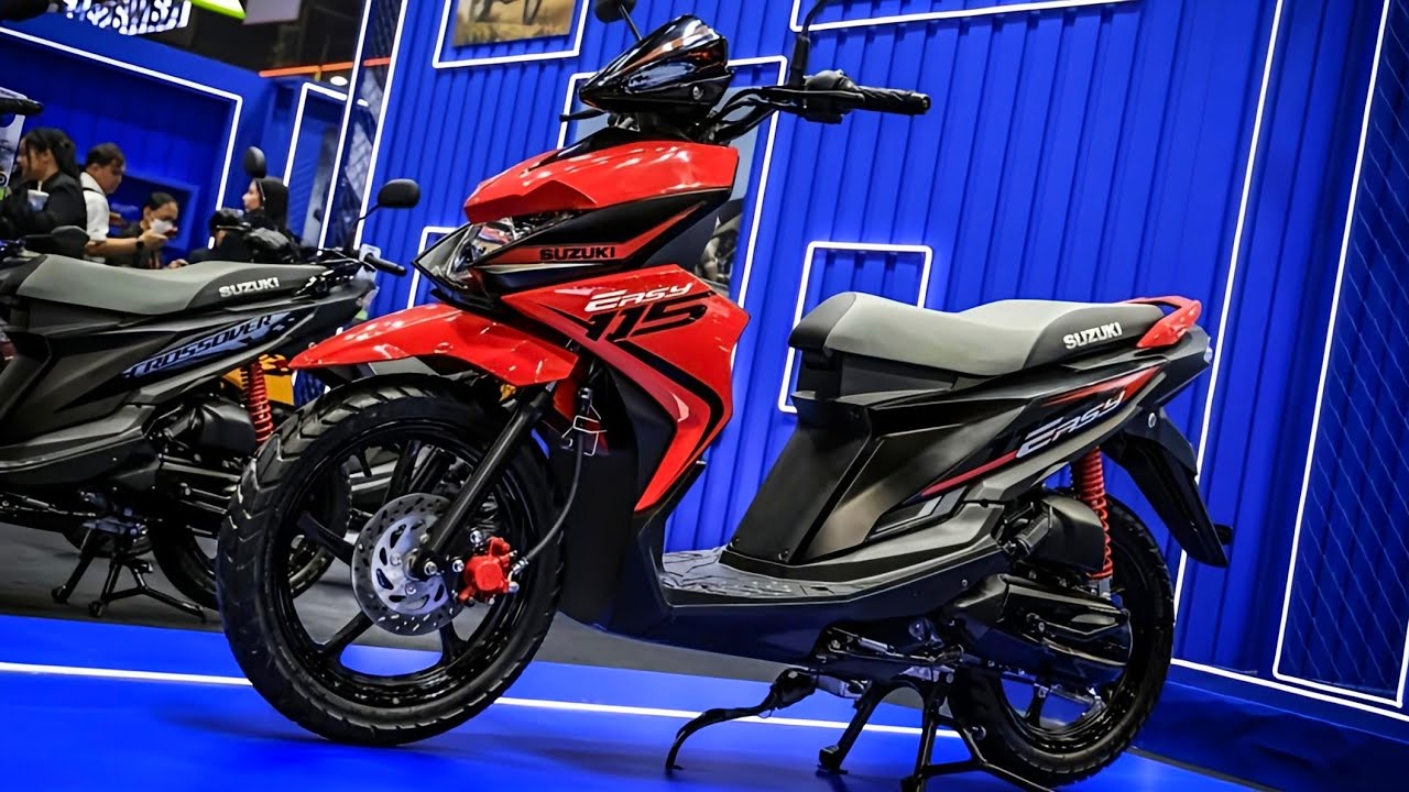 2025 SUZUKI EASY 115 - UPGRADED MODEL ACTUAL UNIT WALKAROUND - YouTube
