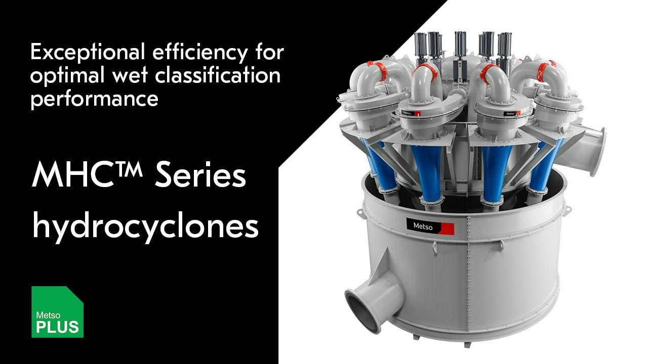 Metso MHC™ Series Hydrocyclones - YouTube