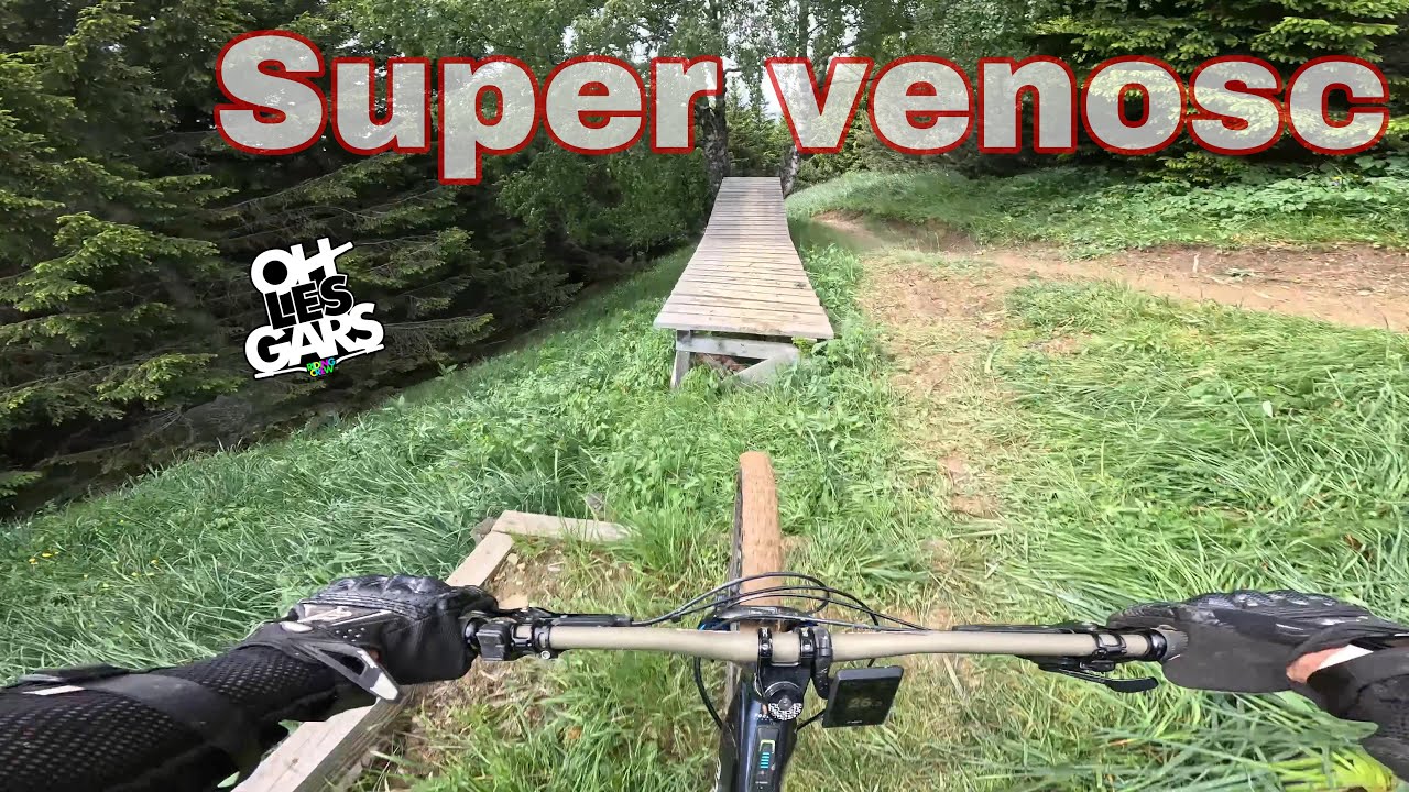SUPER VENOSC piste rouge les deux alpes - YouTube