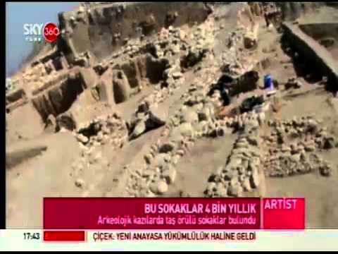 Bismil'de 4 Bin Yıllık Sokak Kapısı Bulundu.