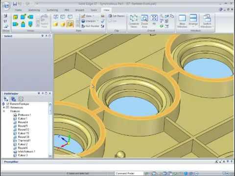 Solid Edge Tips & Tricks Selection Manager - YouTube