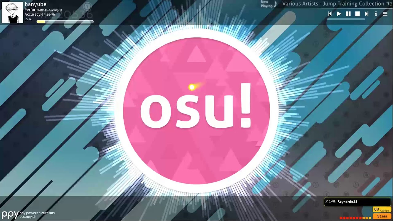 osu! 리듬게임의 어려운단계를 깨보자. (osu! play hard difficult) - YouTube