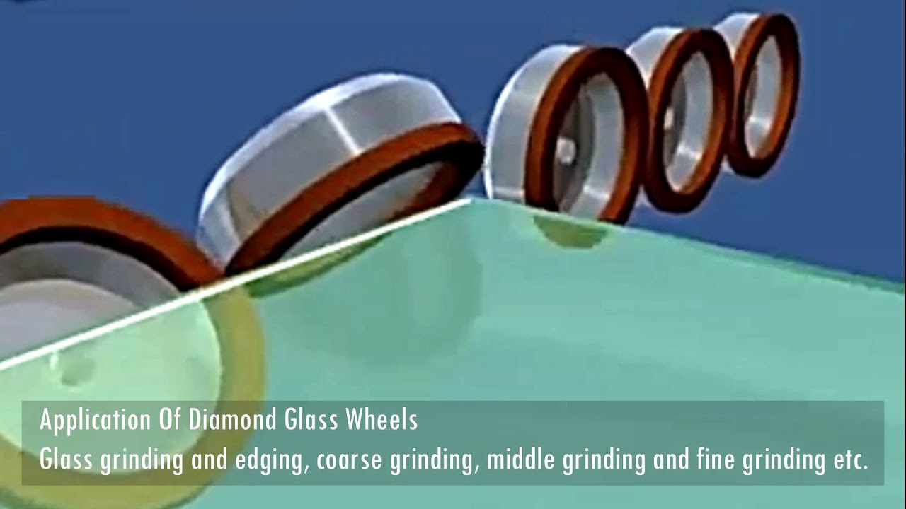 Diamond Cup Glass Wheel - YouTube