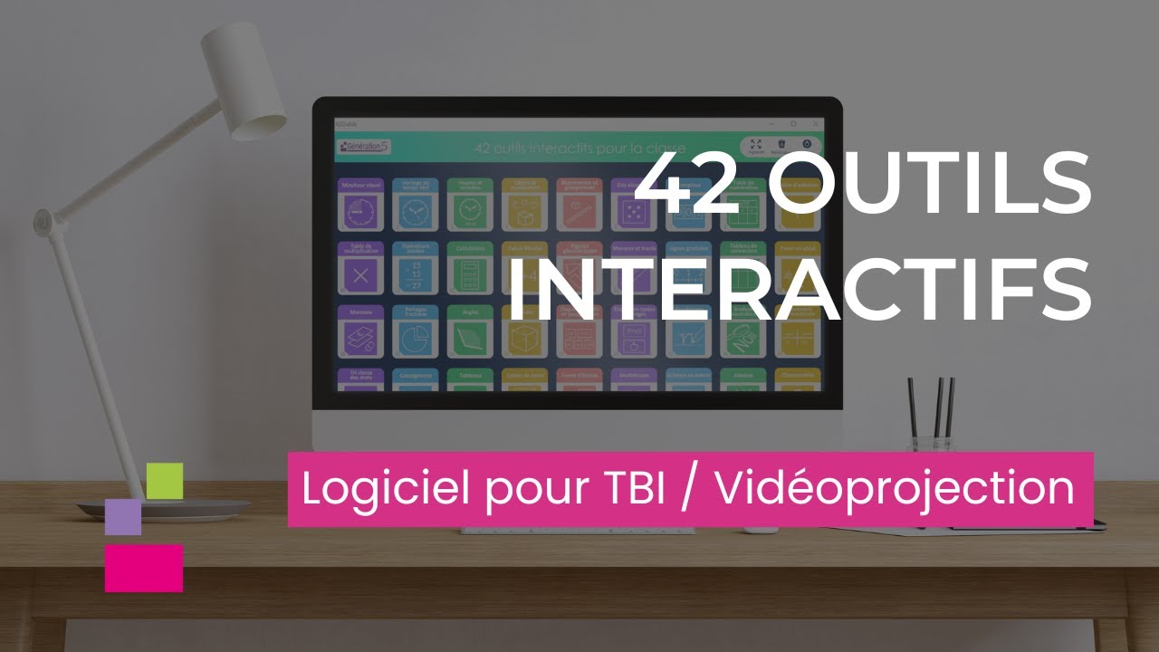 Le logiciel 42 outils interactifs pour l'école - Génération 5 - YouTube