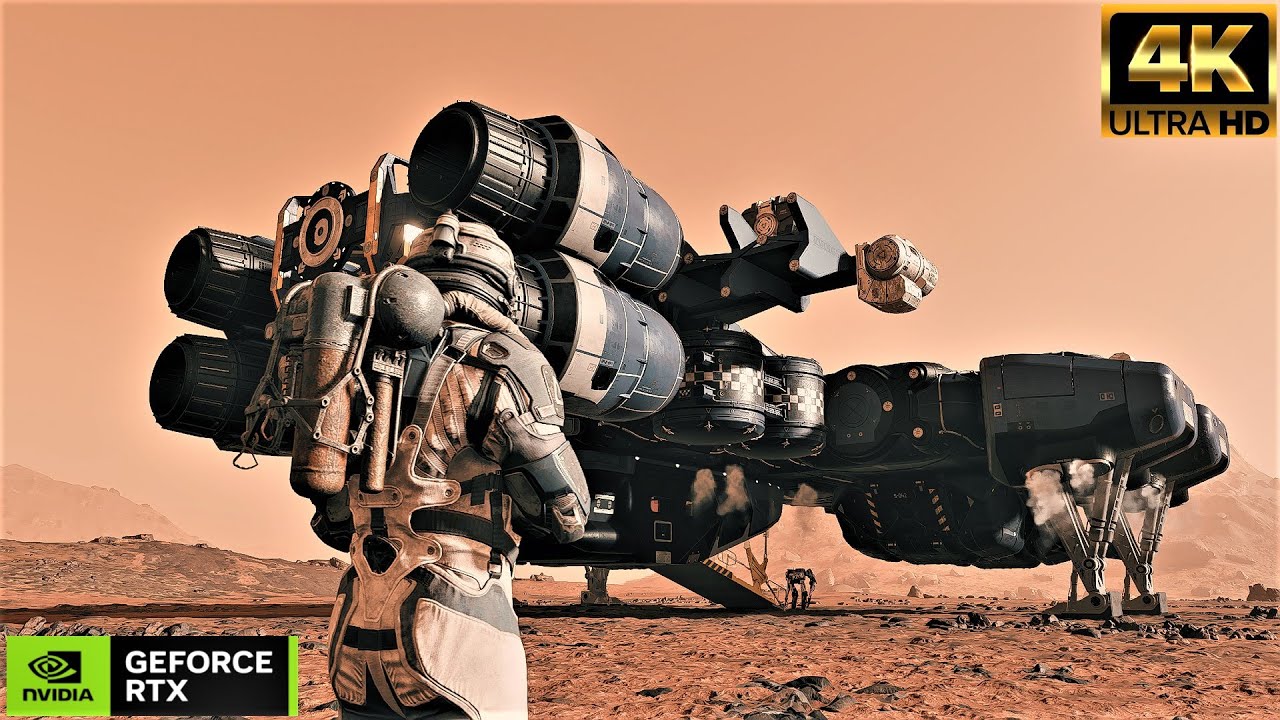 [4K] Starfield Graphics Mod Reshade | RTX DLSS | Best Settings PC ...