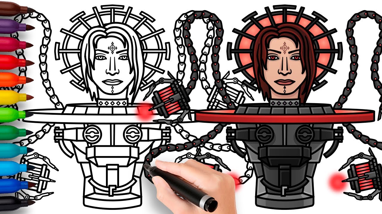 COMO DIBUJAR a DUCHESS ASTRO TOILET | Skibidi Toilet - fácil y rápido ...