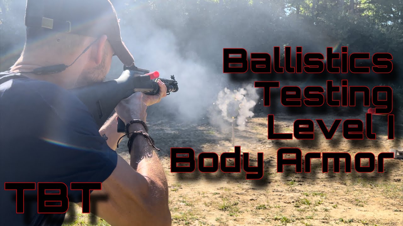 Ballistics Testing Level I Body Armor - YouTube