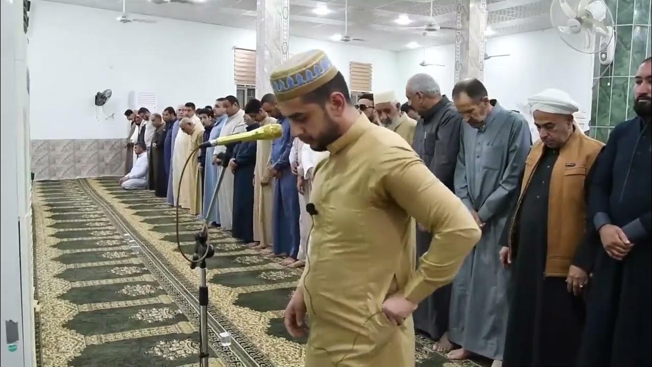 صلاة العشاء والتراويح من جامع النور في مدينة هيت رمضان ٢٠٢٣ Youtube