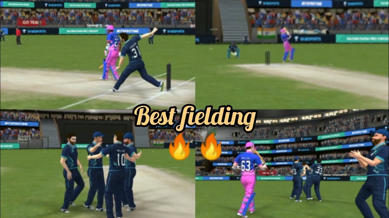 Best Fielding Performance in Sachin Saga Cricket| Ipl 2024 Gameplay in ...