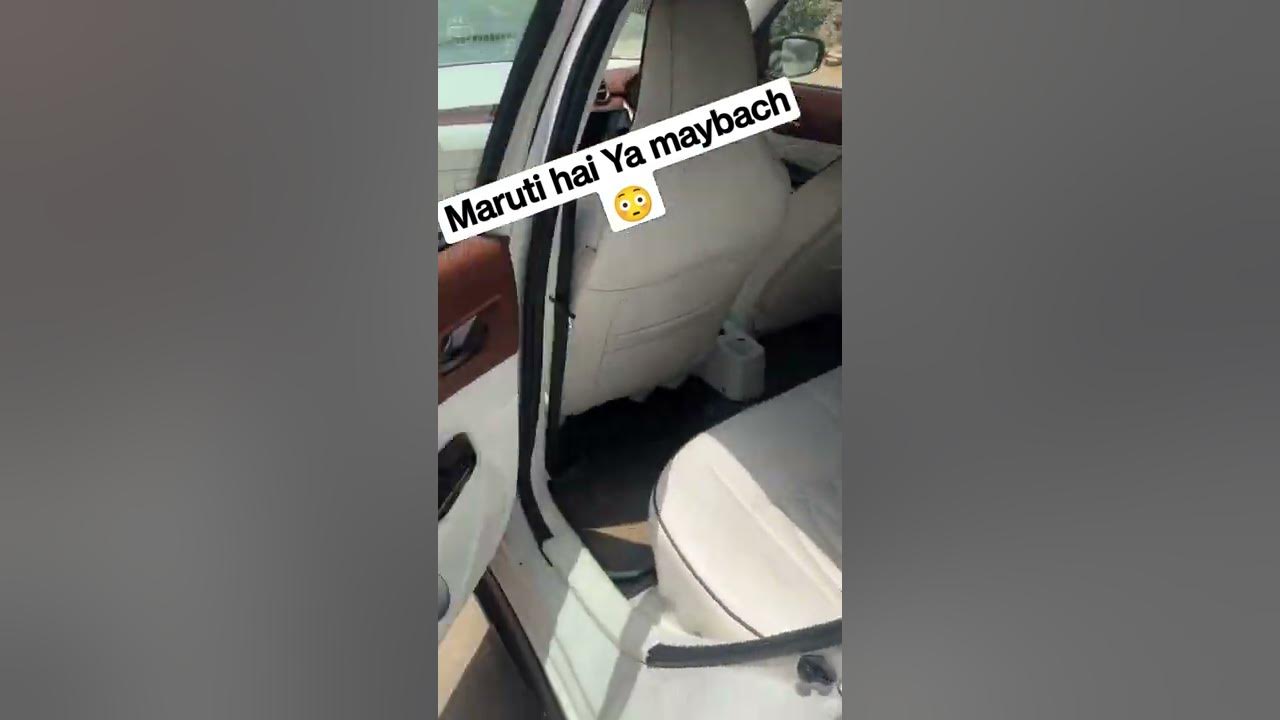 Arey Bhai Maruti Hai Ya Maybach 3 Crore Wala Interior Swift Me arey-bhai-maruti-hai-ya-maybach-3-crore-wala-interior-swift-me
