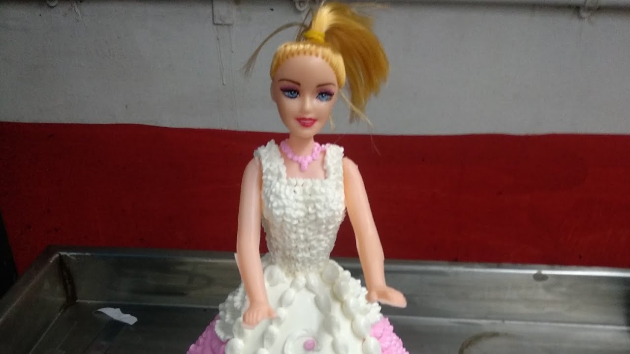 barbie doll cake decorating ideas - YouTube