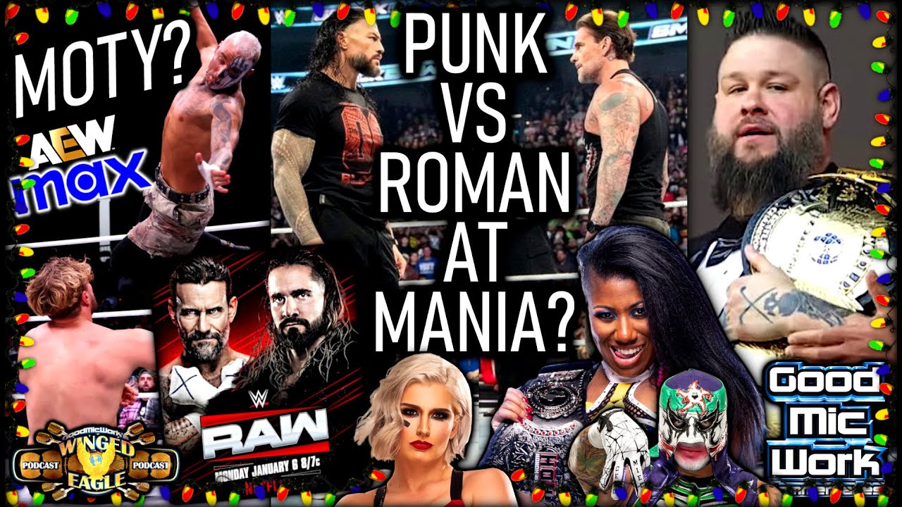 CM Punk vs Roman At Mania? | Darby vs Ospreay MOTY | WWE Teasing Penta ...