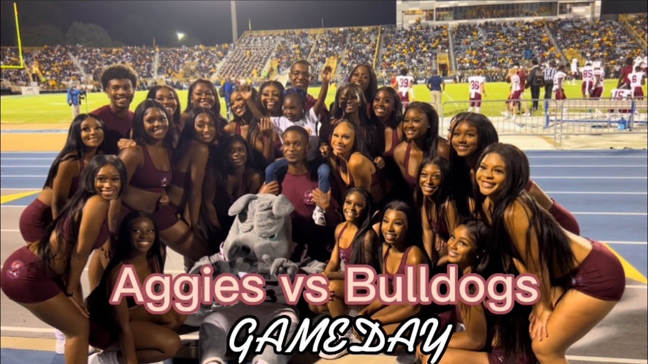 North Carolina A&T vs South Carolina state cheer vlog • Game Day - YouTube