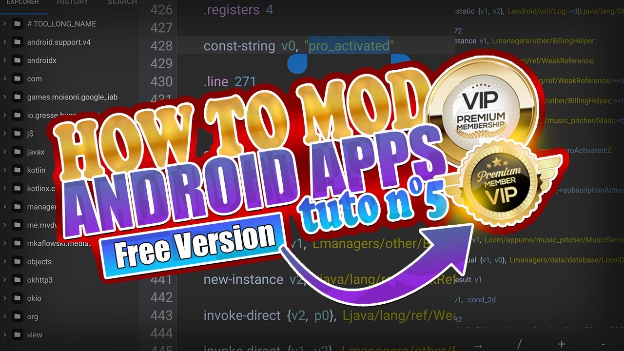 How to Mod Android Apps 5 - YouTube