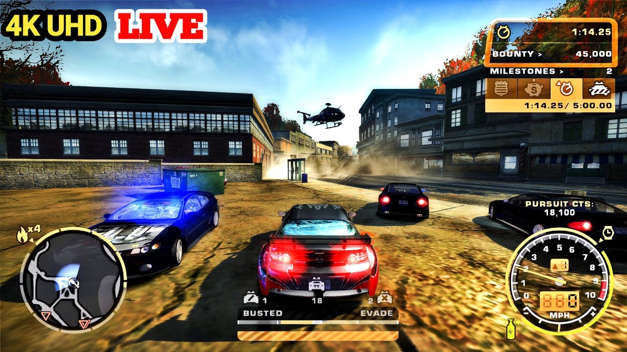 NEED FOR SPEED MOST WANTED Remastered Blacklist #10 /#9/Walkthrough PC ...