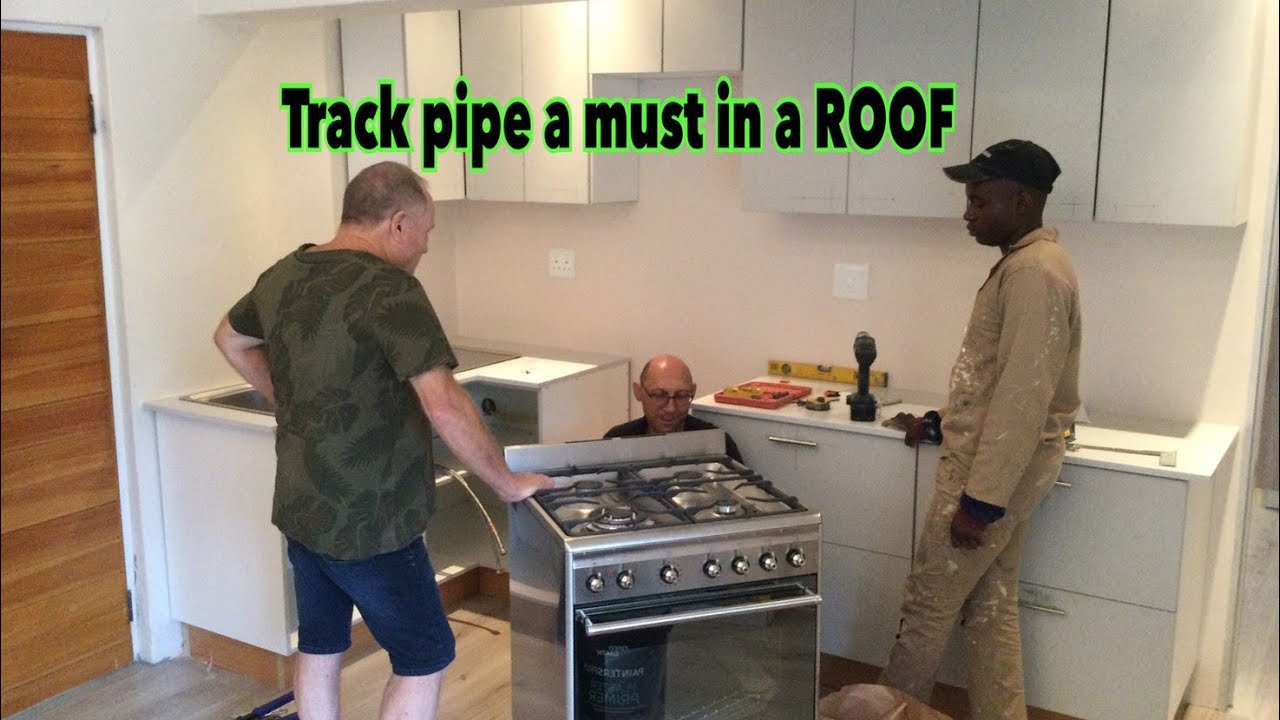 Track piping A must in a roof - YouTube