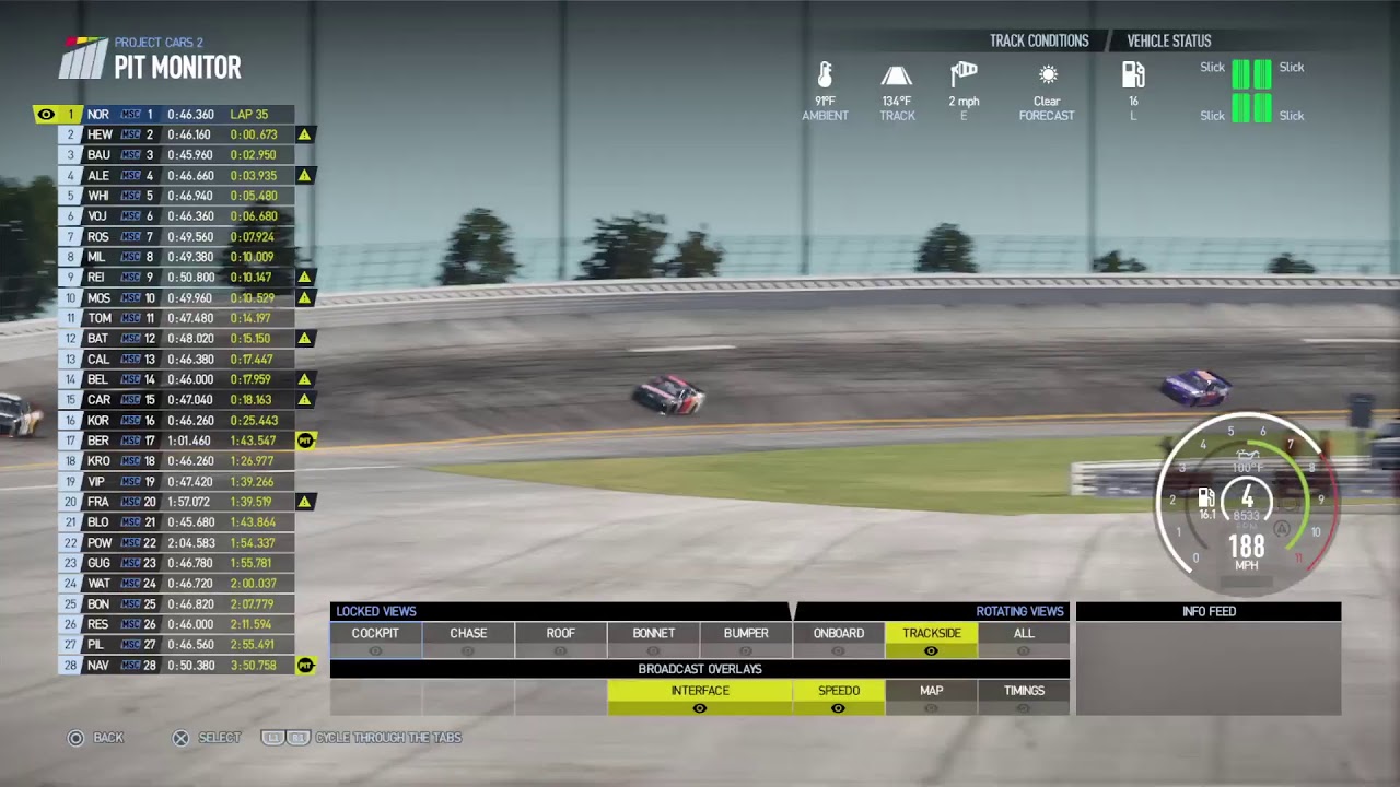 Playing Project Cars 2 Nascar Style - YouTube