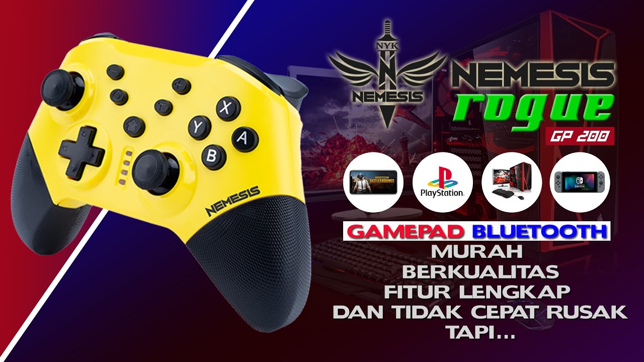 Review Jujur NYK NEMESIS ROGUE GP 200 Yang Katanya Joystik Murah Terbaik - YouTube