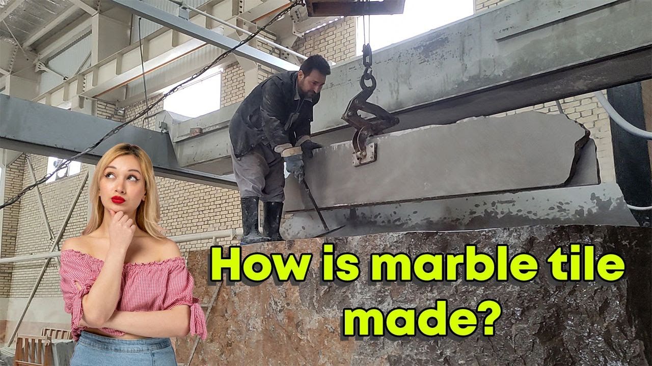 How it's Made : Marble Tiles - Factory Tour 2023 - YouTube