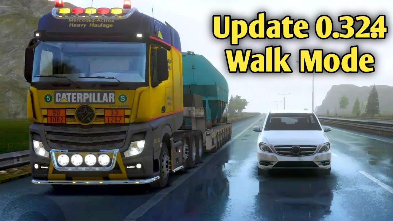 New Beta Update 0.32.4 | New Accesories & Walk Mode In Truckers Of ...