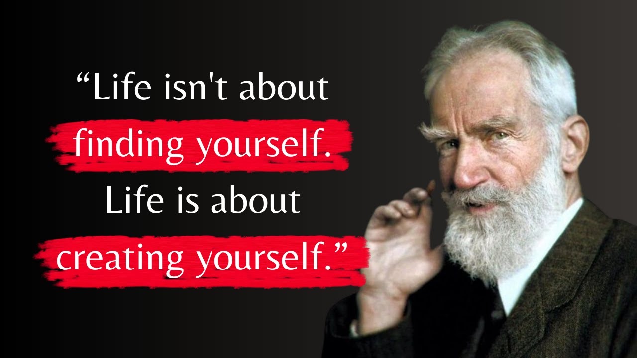 Inspirational George Bernard Shaw Quotes On Success Youtube