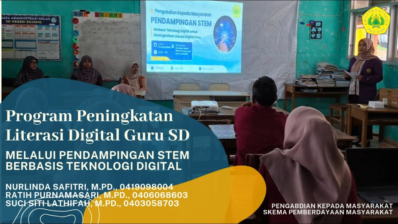 PKM Program Peningkatan Literasi Digital GuruSD Melalui Pendampingan ...