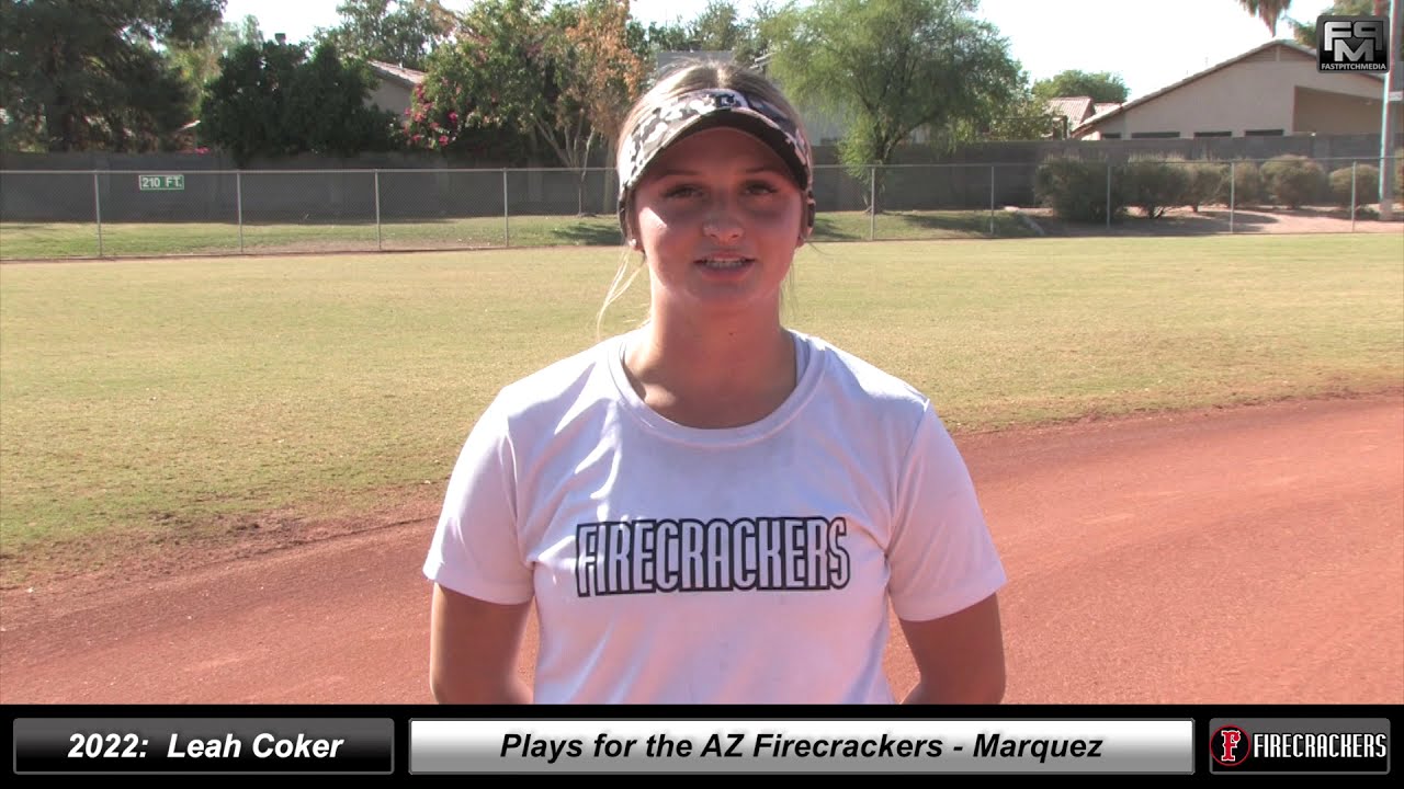 2022 Leah Coker 3.8 GPA - Athletic Outfielder Softball Skills Video ...