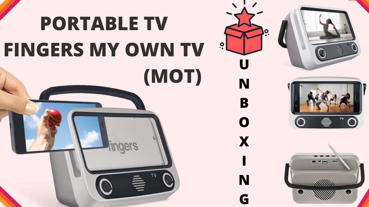 FINGERS MY OWN TV | UNBOXING | DEMO | REVIEW | FINGERS MOT REVIEW ...