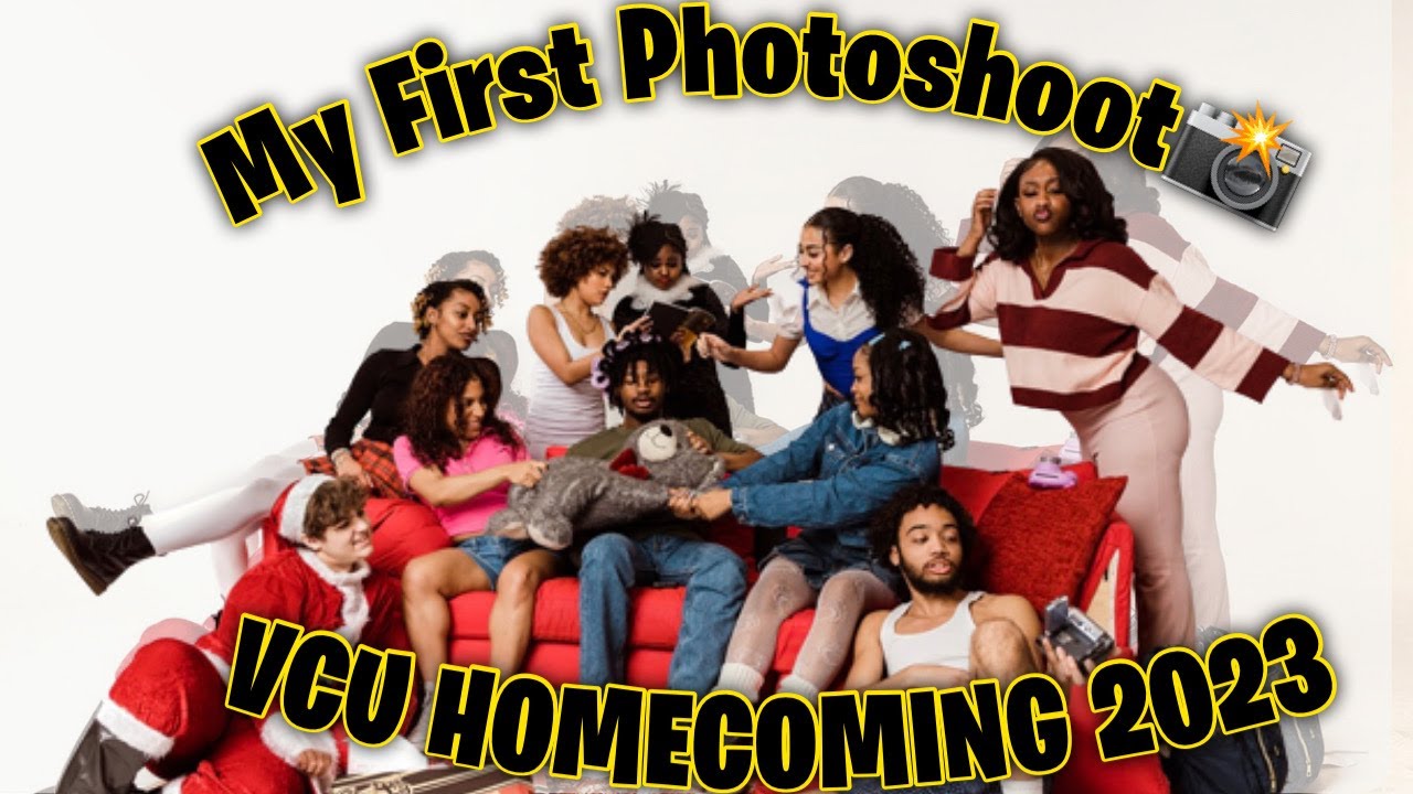 My First Photoshoot | VCU Homecoming 2023 - YouTube