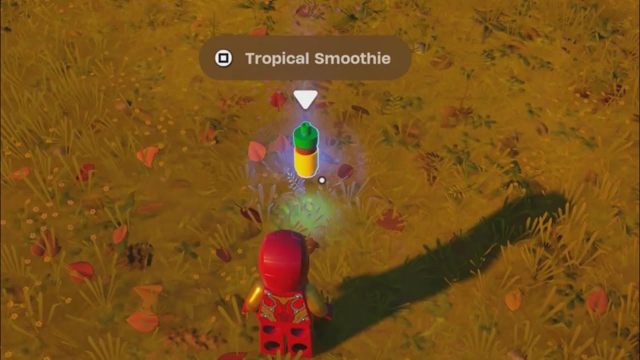 How to make a tropical smoothie in LEGO Fortnite - YouTube