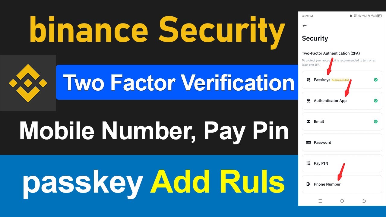 How To Add Binance Google Authenticator - Setup Binance Mobile Number ...