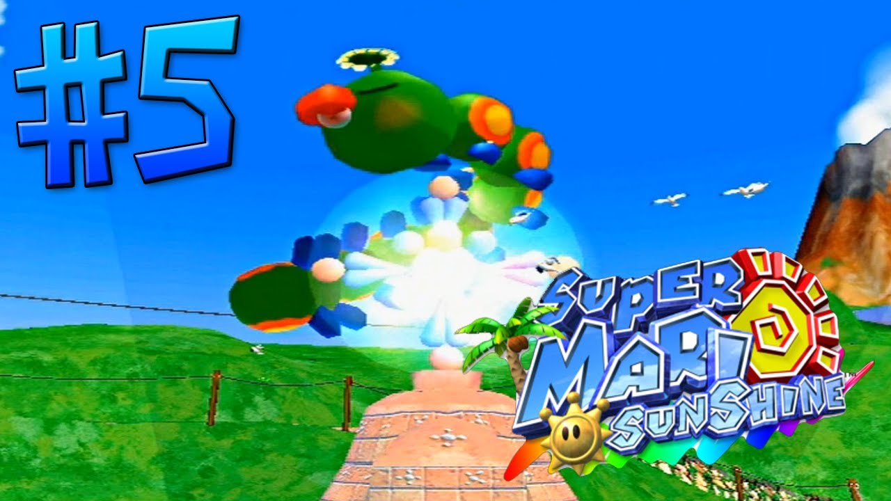 Let's Play Super Mario Sunshine - 05 - The Sand Bird! - YouTube
