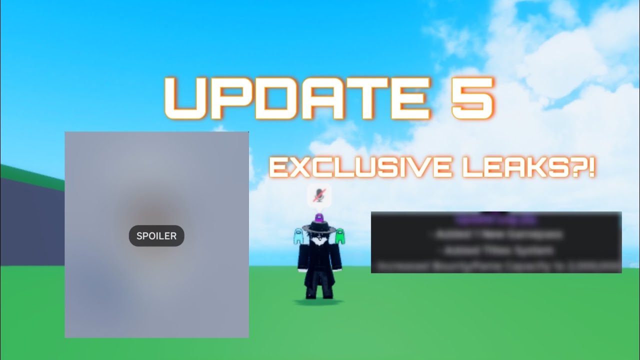 UPDATE 5 EXCLUSIVES LEAKS?! - MEME SEA - YouTube