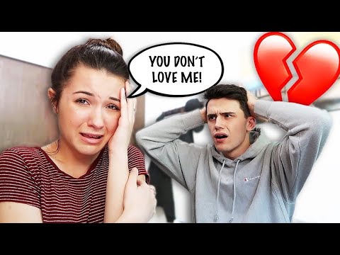 CRYING ON MY PERIOD To See How He Reacts!! *CUTE REACTION* - YouTube