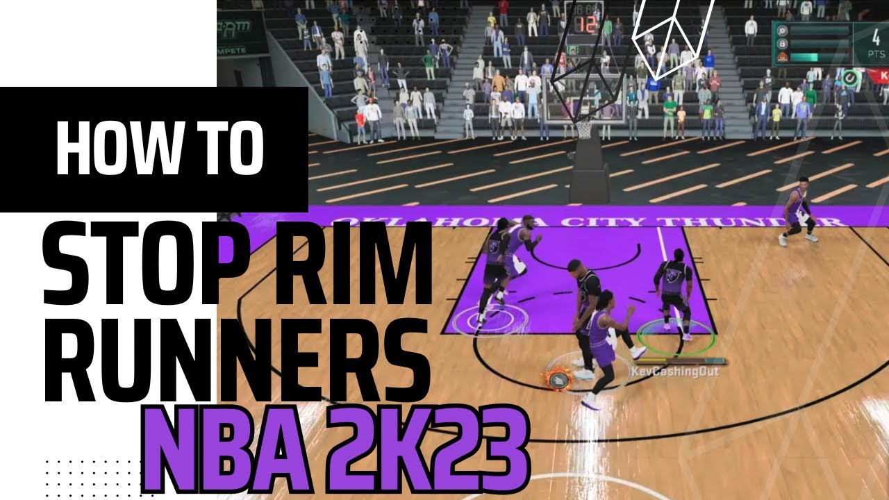 How to stop Rim Runners in NBA 2K23 - YouTube