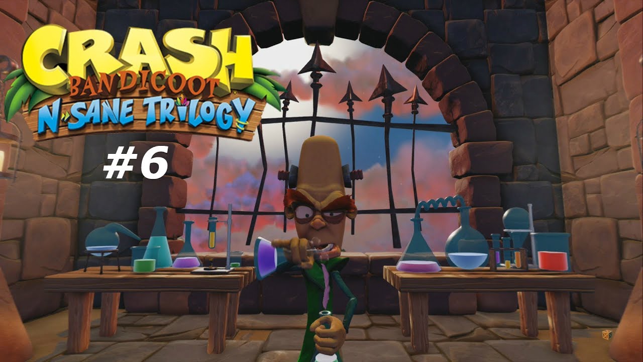 Crash Bandicoot N. Sane Trilogy: Crash 1 - Episode 6: Dr. Nitrus Brio ...