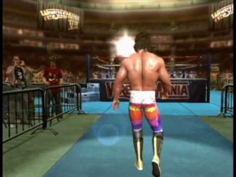 Ravishing Rick Rude Entrance Legends of Wrestlemania - YouTube