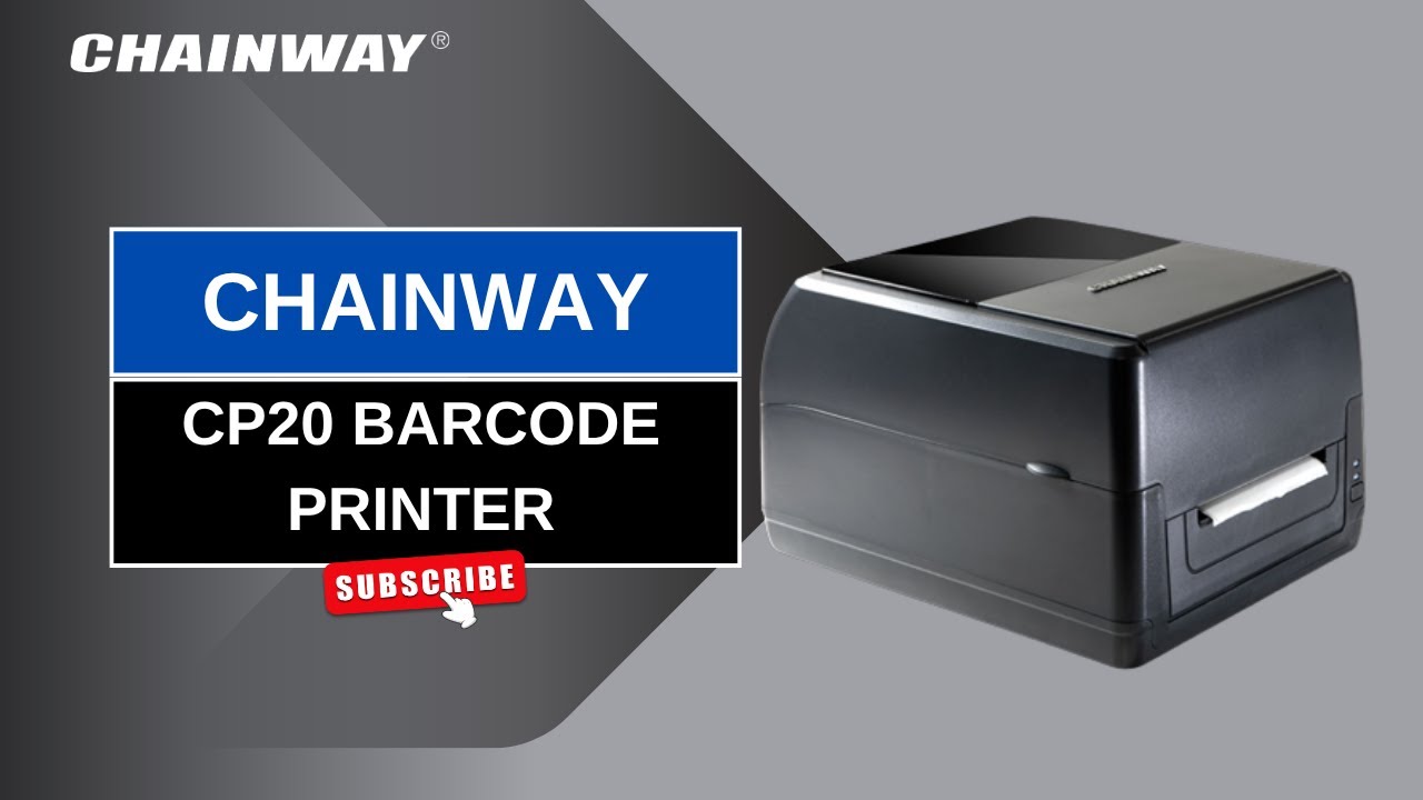 How to Use the Chainway CP20 Barcode Printer | Complete Step-by-Step ...