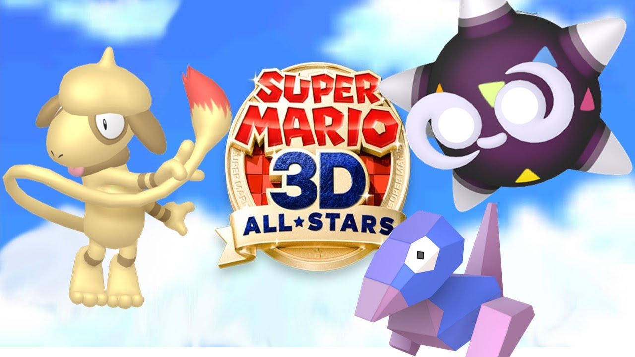SUPER MARIO 3D ALL STAR SHINY COMPILATION - YouTube