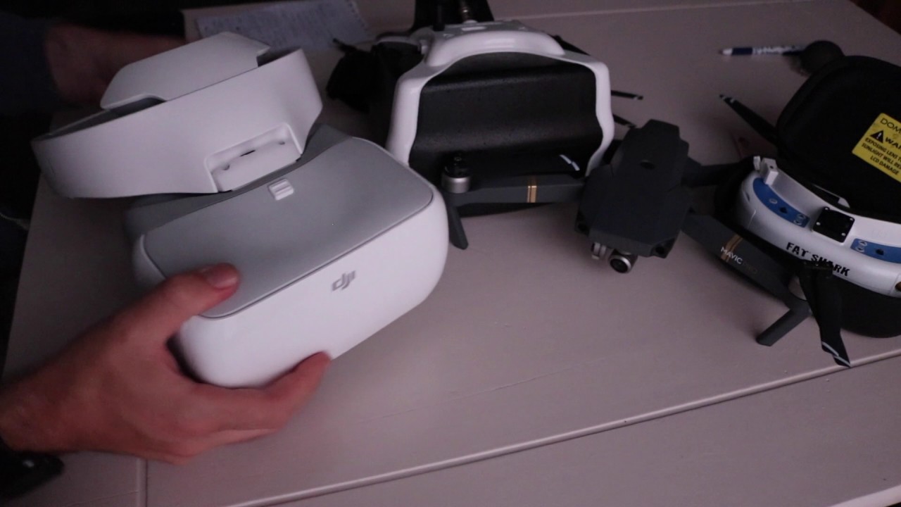 The DJI Goggles First Thoughts and Review - YouTube