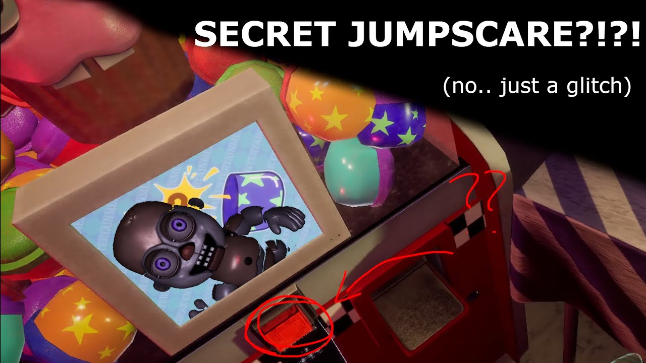 Jumpscare in the prize machine?? FNAF Help Wanted 2 - YouTube