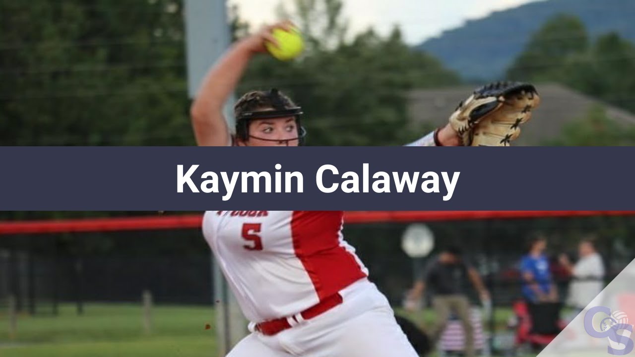 Kaymin Calaway Softball Highlights - GA 2024 - P. INF - YouTube