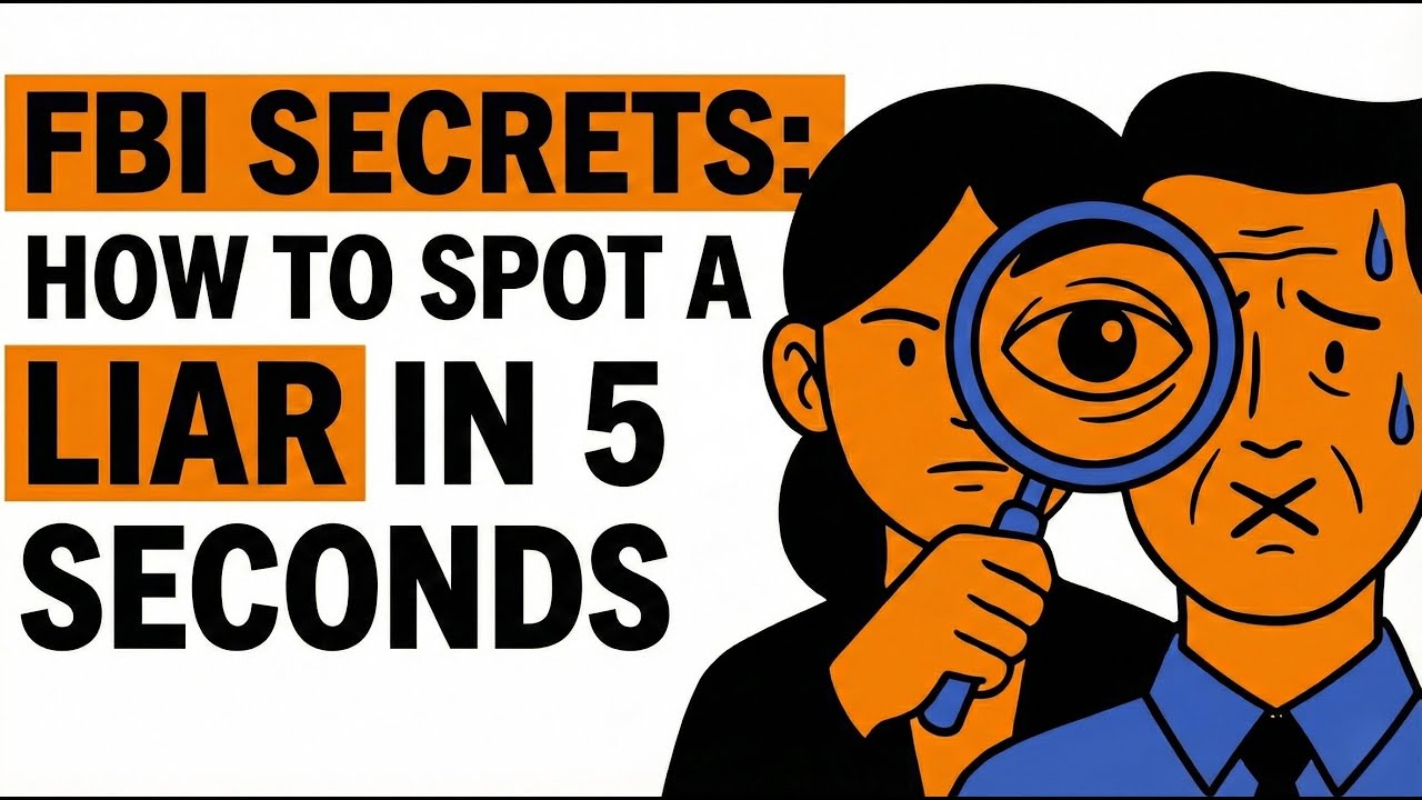 FBI Secrets: How to Spot a Liar in 5 Seconds - YouTube