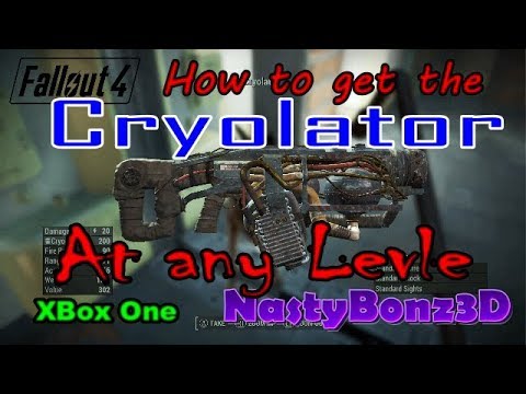 How to get the Cryolator at any level Fallout 4 - YouTube