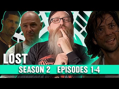 LOST Season 2 Episodes 1-4 | First Time Watching | Television Reaction ...