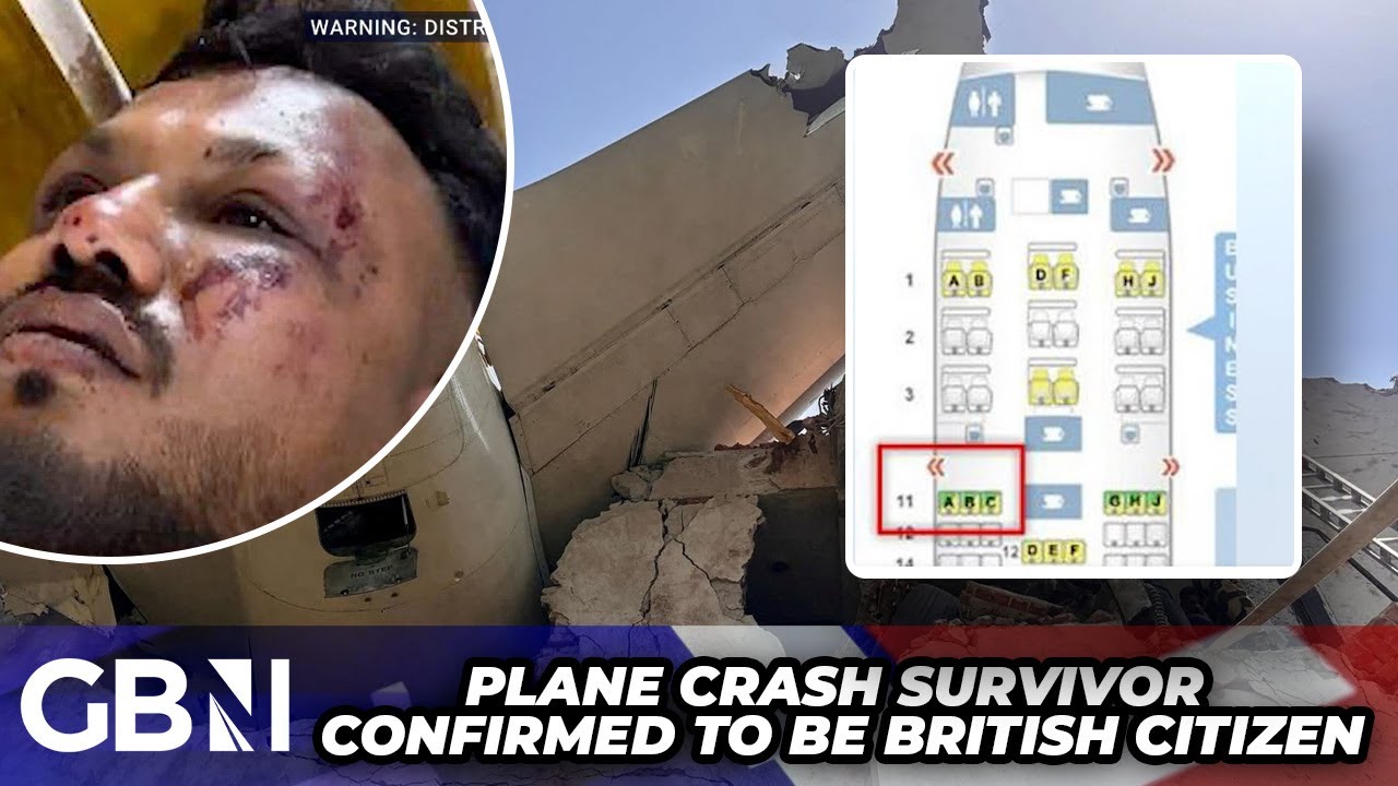 BREAKING: Air India crash survivor CONFIRMED to be British national ...
