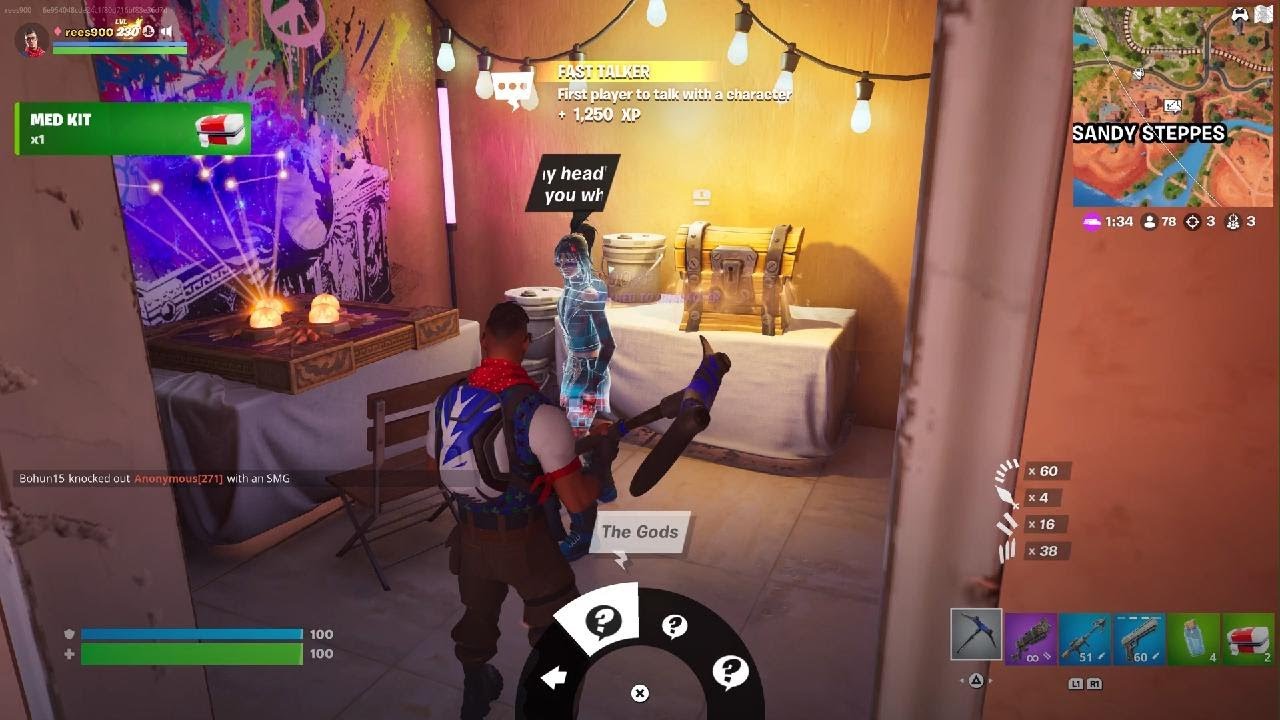 Fortnite: POI Bot Drop: Sandy Steppes - YouTube