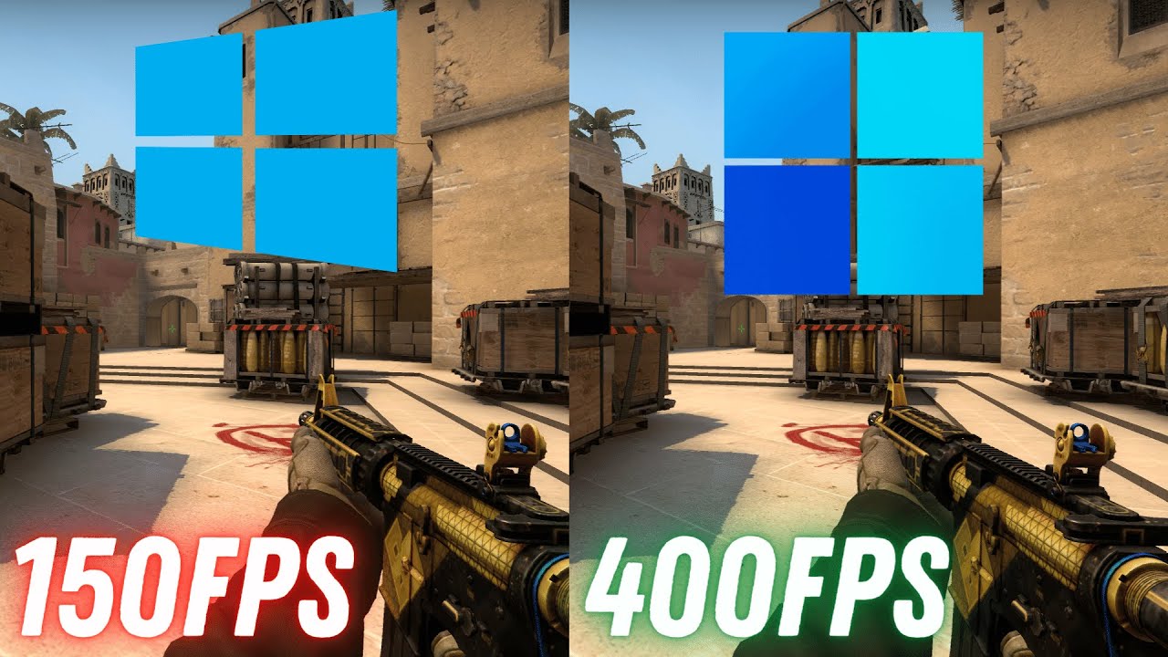 Windows 10 vs Windows 11 | CSGO FPS Benchmark - YouTube