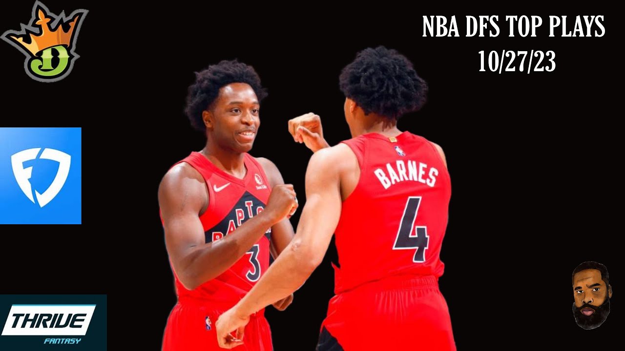 THE DFS EXPERIENCE NBA DFS TOP PLAYS 10/27/23 - YouTube
