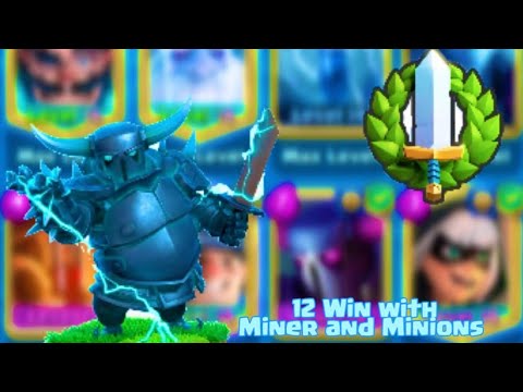 Miner And Minions In Pekka Bridge Spam Deck Classic Challenge - YouTube